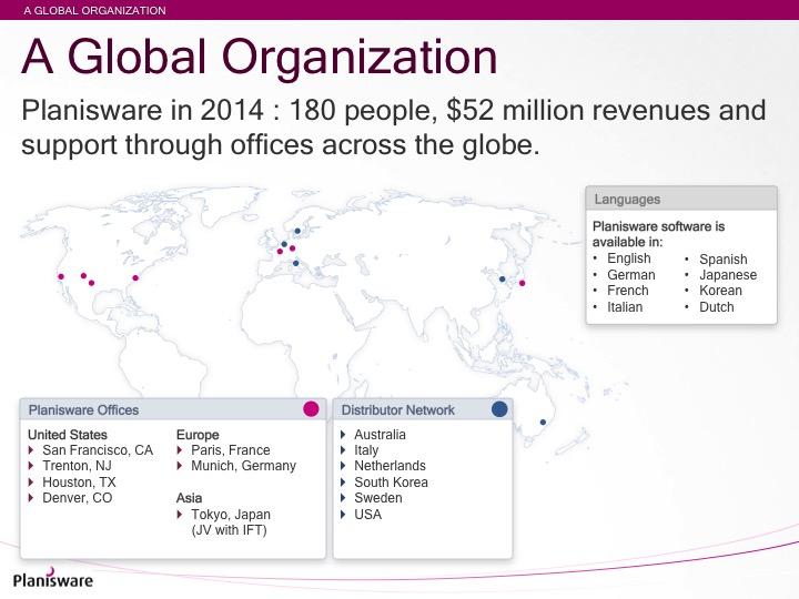 Croissance à double chiffre pour Planisware en 2014 | Planisware
